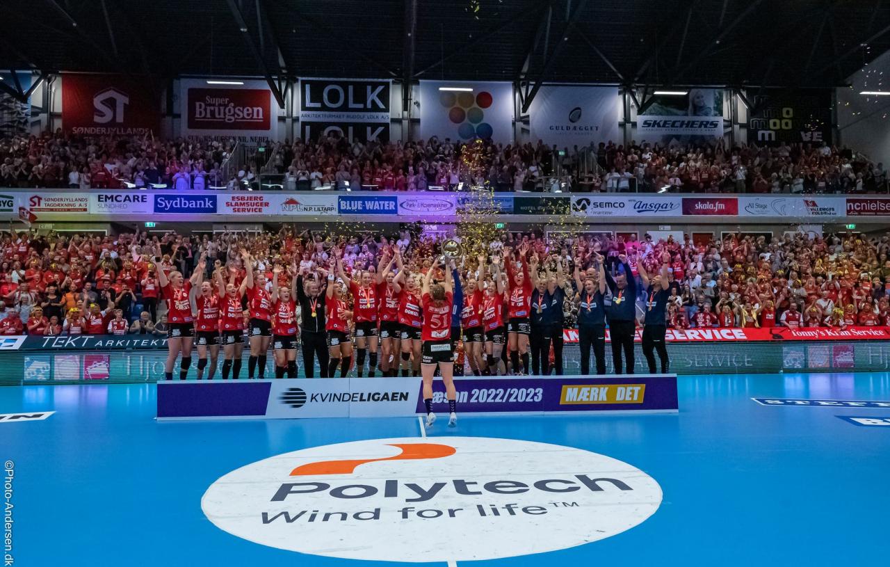 Team Esbjerg sikrer sig klubbens fjerde danske mesterskab